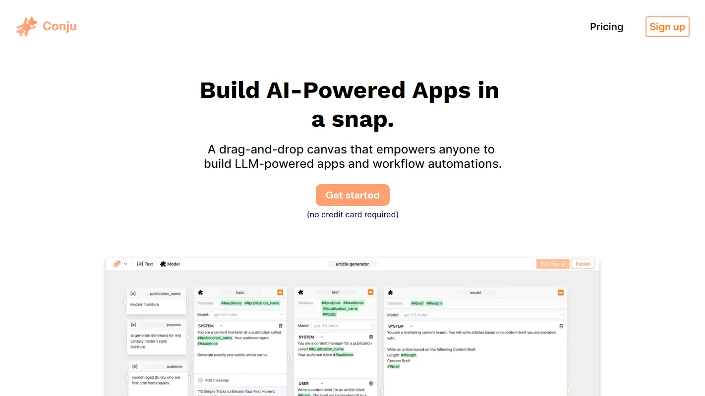 Conju Overview 2025 | Pricing And Best Features