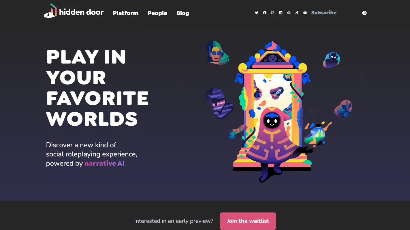 Hidden Door AI Overview 2025 | Pricing And Best Features