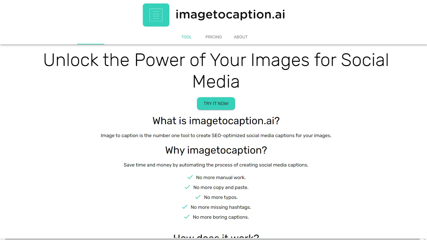 Imagetocaption Ai Overview 2026 Pricing And Best Features