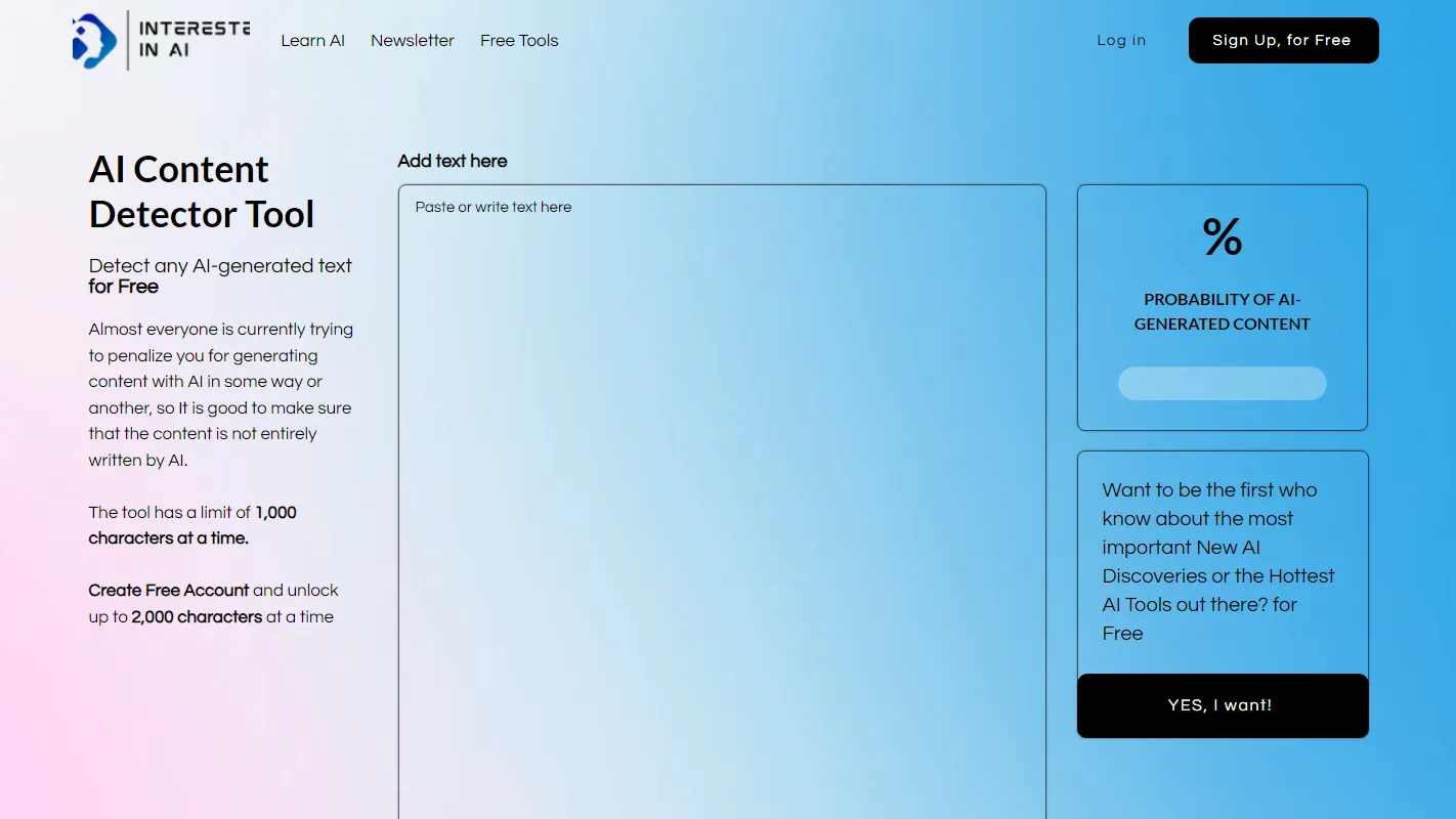 InterestedinAI Overview 2025 | Pricing And Best Features