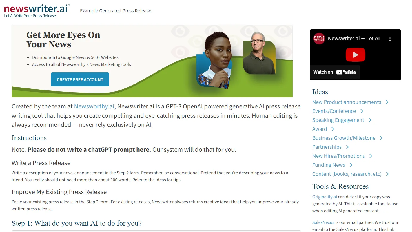 Newsriter AI Overview 2025 | Pricing And Best Features