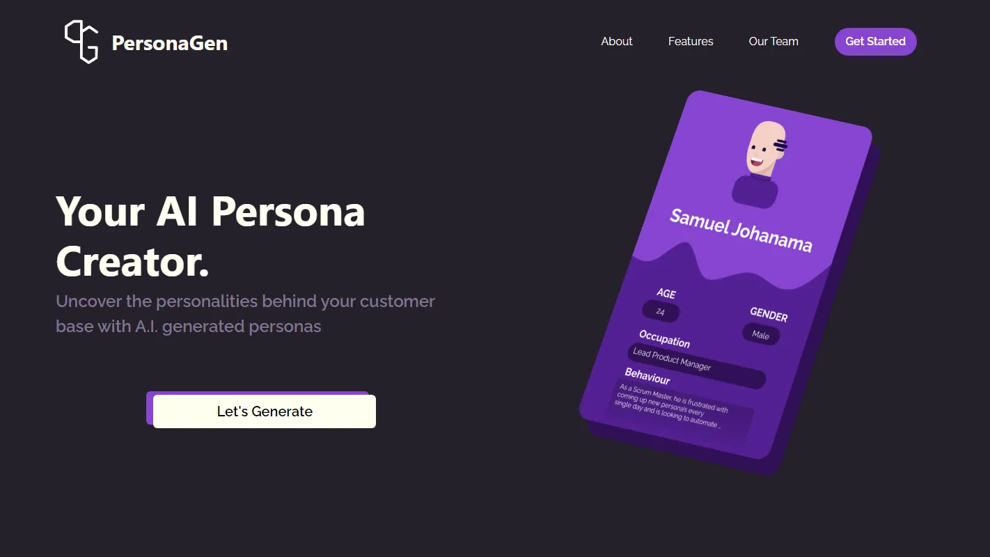 PersonaGen Overview 2025 | Pricing And Best Features