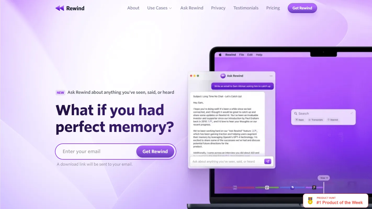 Rewind AI Overview 2025 | Pricing And Best Features