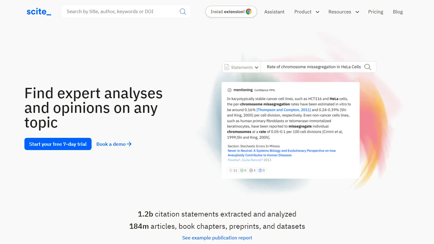 Scite Overview 2025 | Pricing And Best Features