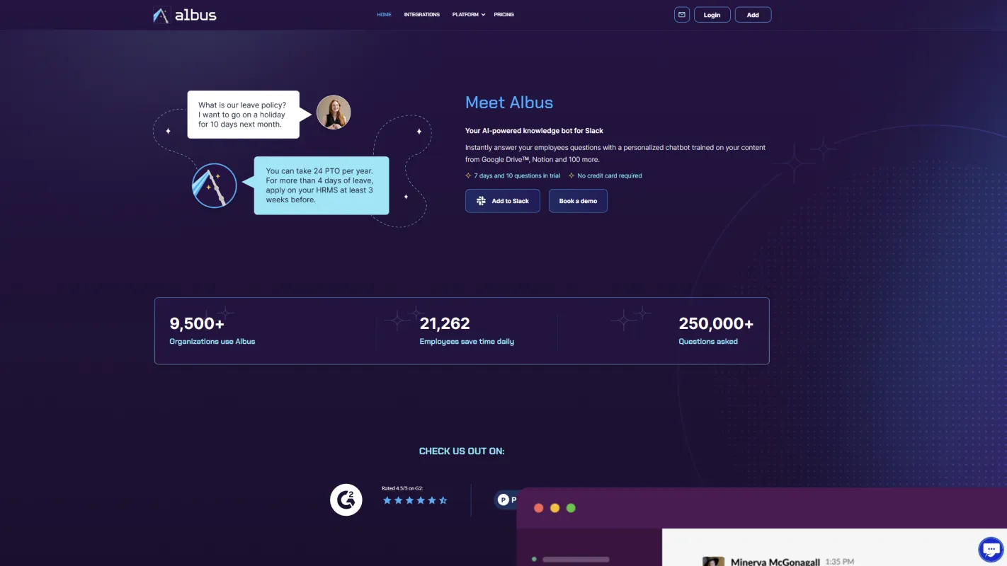 Albus Overview 2025 | Pricing And Best Features