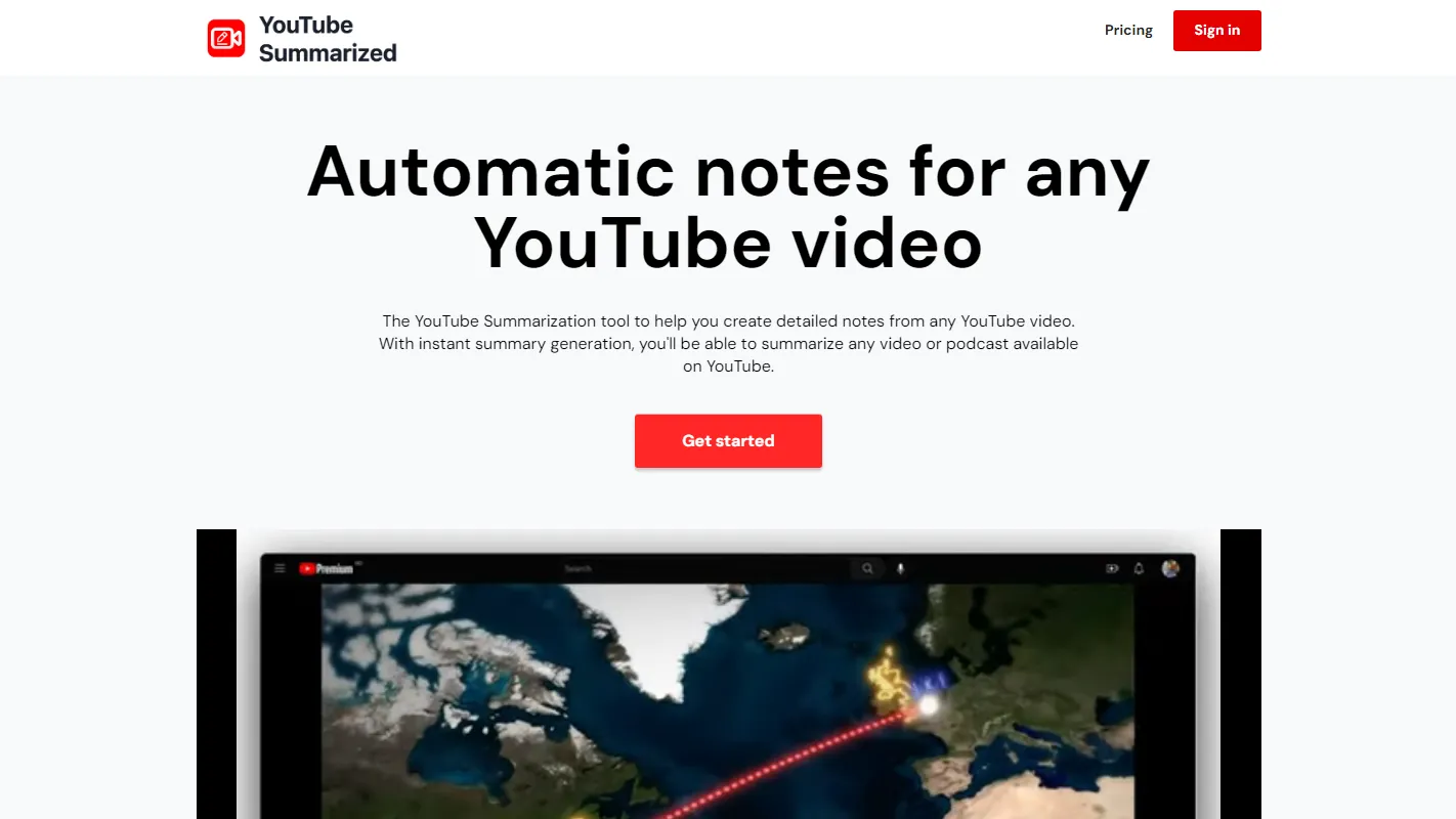 YouTube Summarized Overview 2025 | Pricing And Best Features
