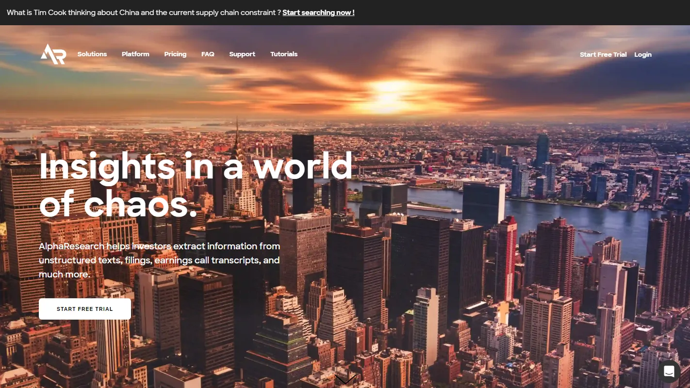 AlphaResearch Overview 2025 | Pricing And Best Features