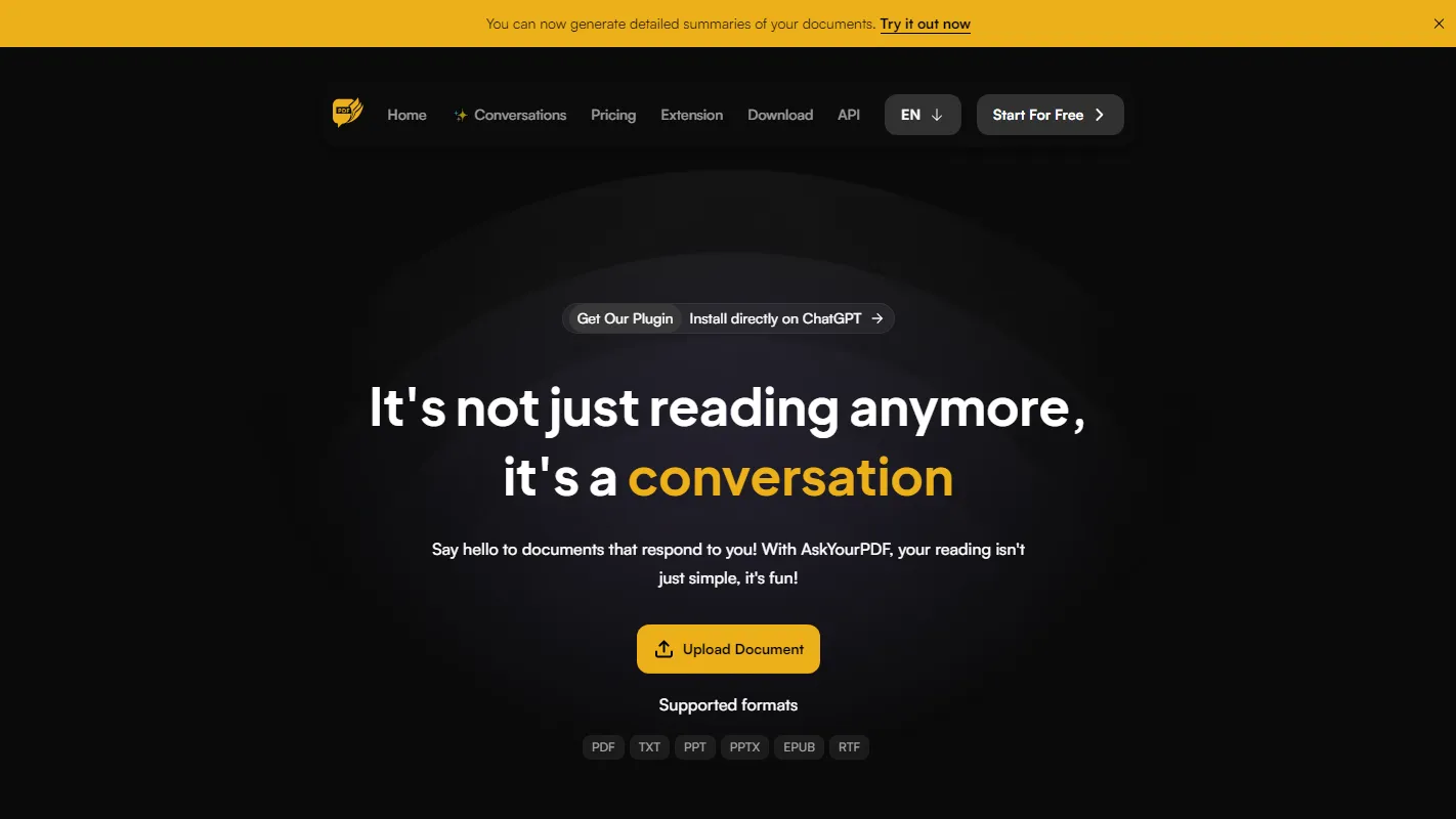 Ask Your PDF Overview 2025 | Pricing And Best Features