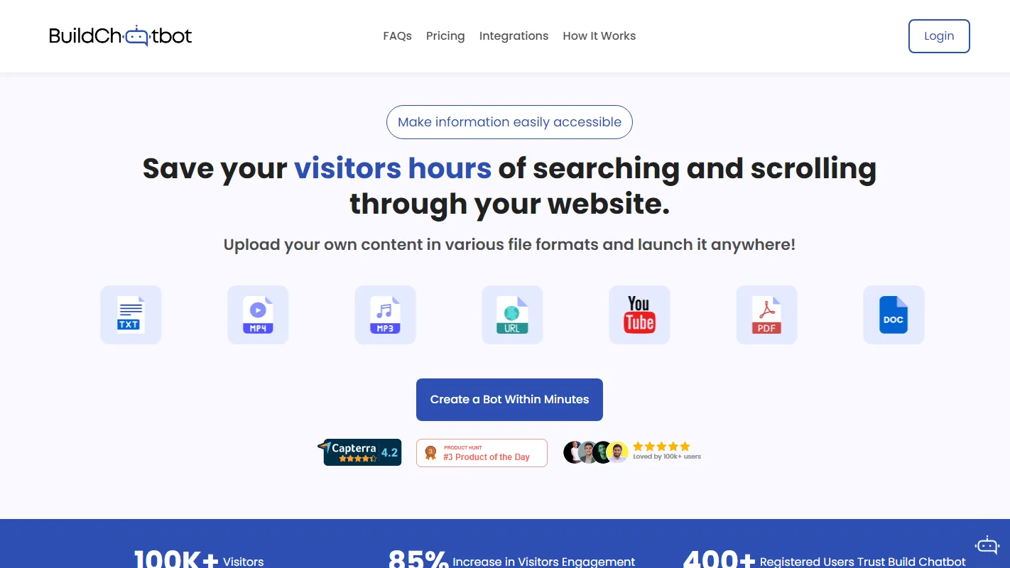 Build Chatbot Overview 2025 | Pricing And Best Features