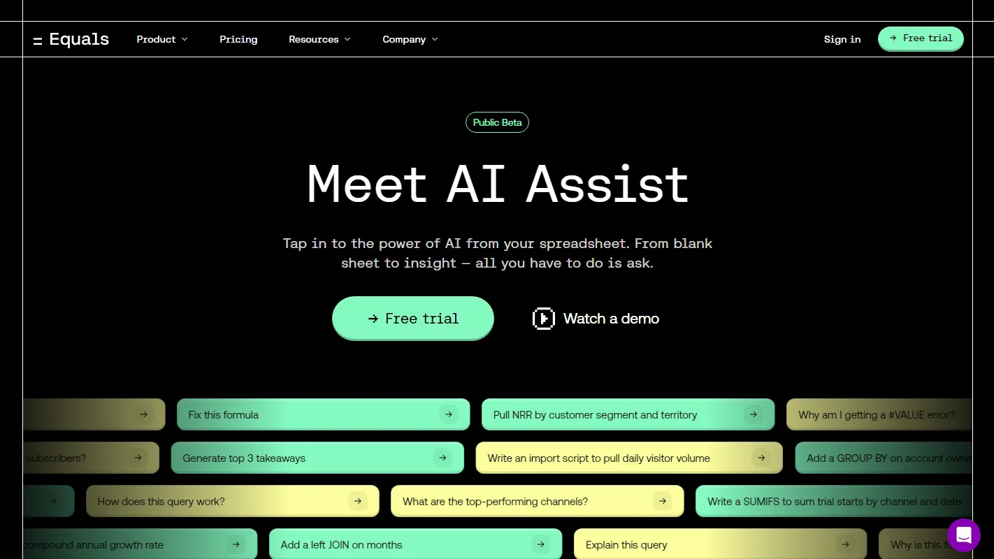 Equals AI Overview 2025 | Pricing And Best Features