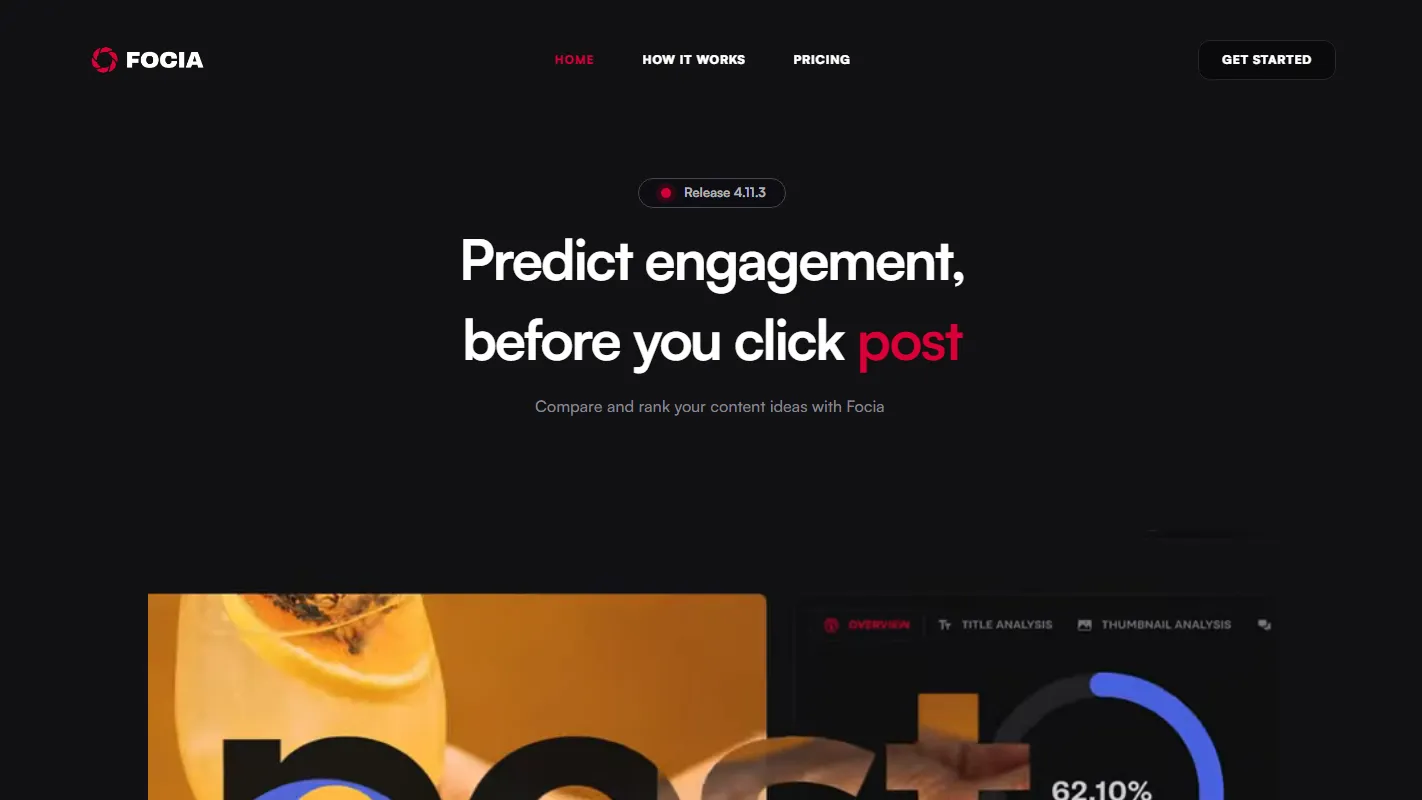 Focia Overview 2025 | Pricing And Best Features