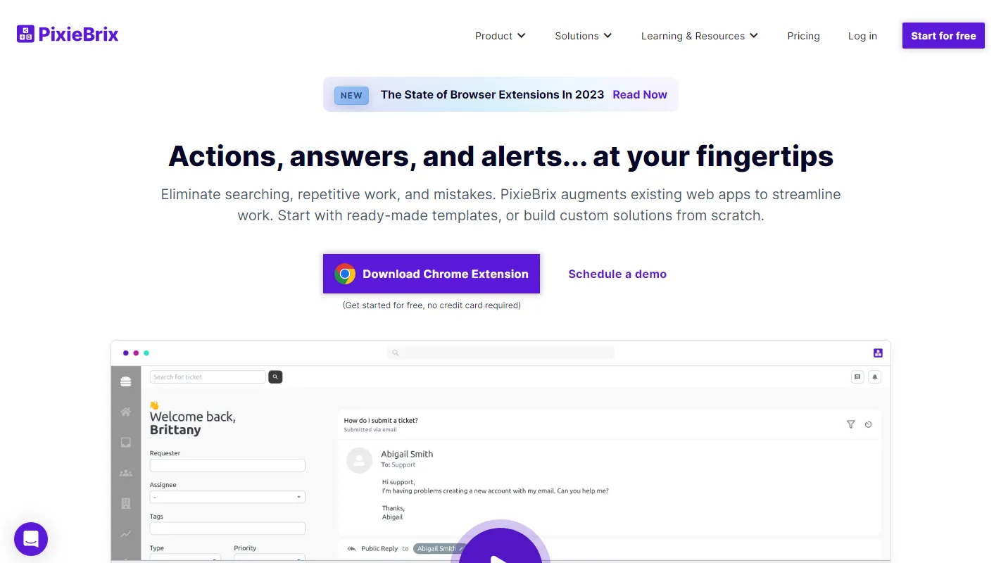 PixieBrix Overview 2026 | Pricing And Best Features