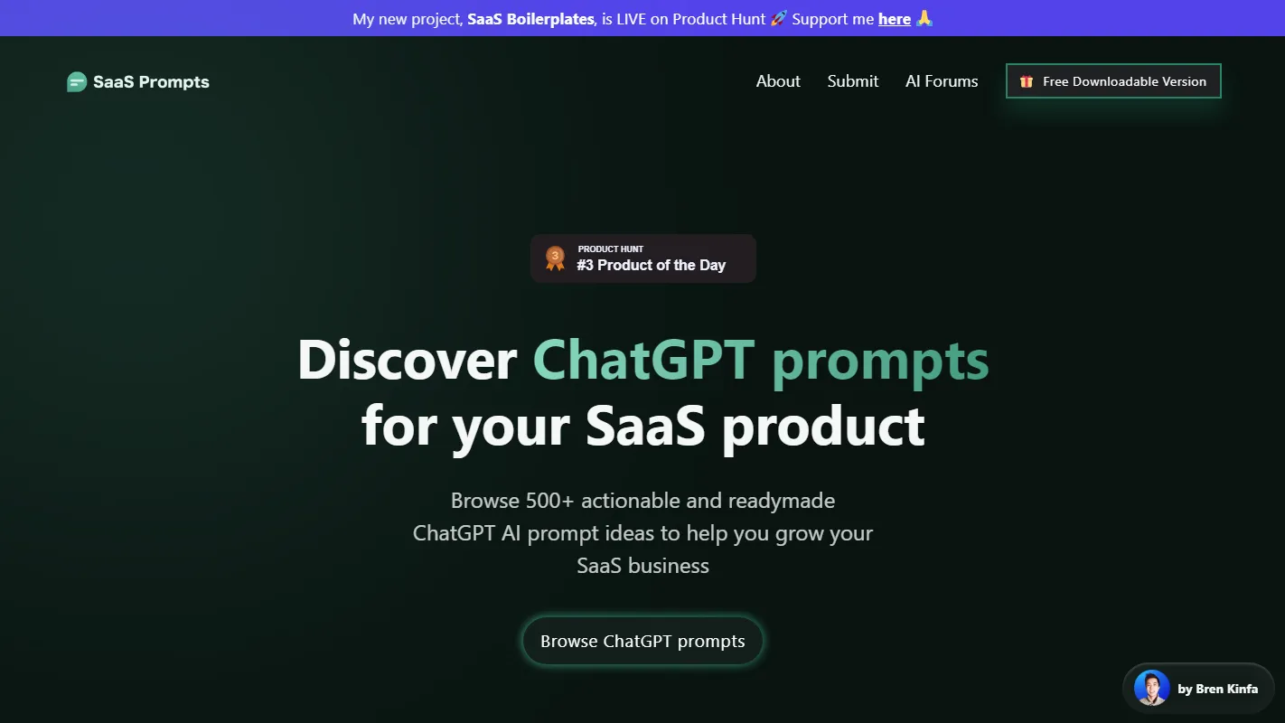 SaaS Prompts Overview 2025 | Pricing And Best Features