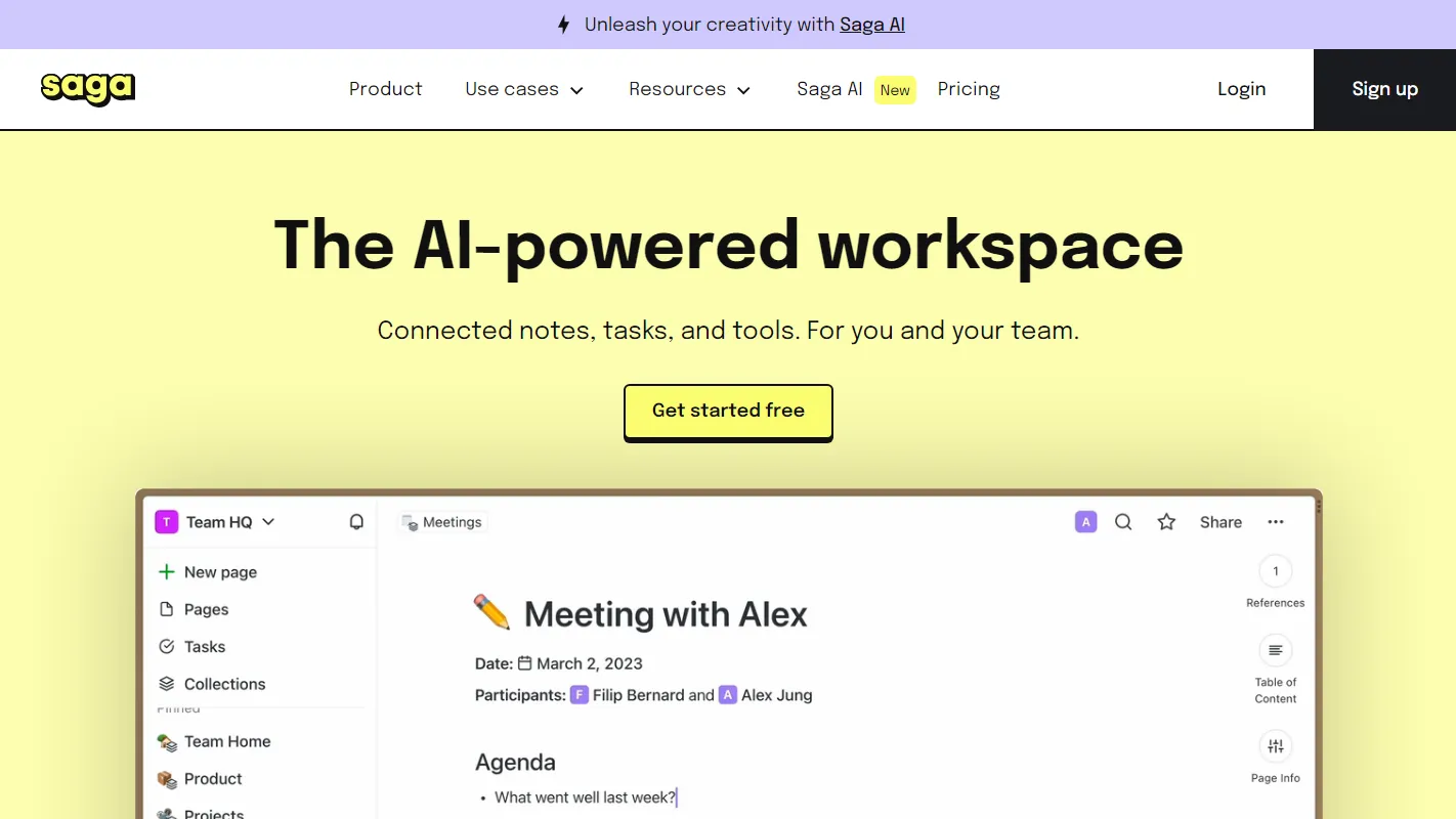 Saga AI Overview 2025 | Pricing And Best Features