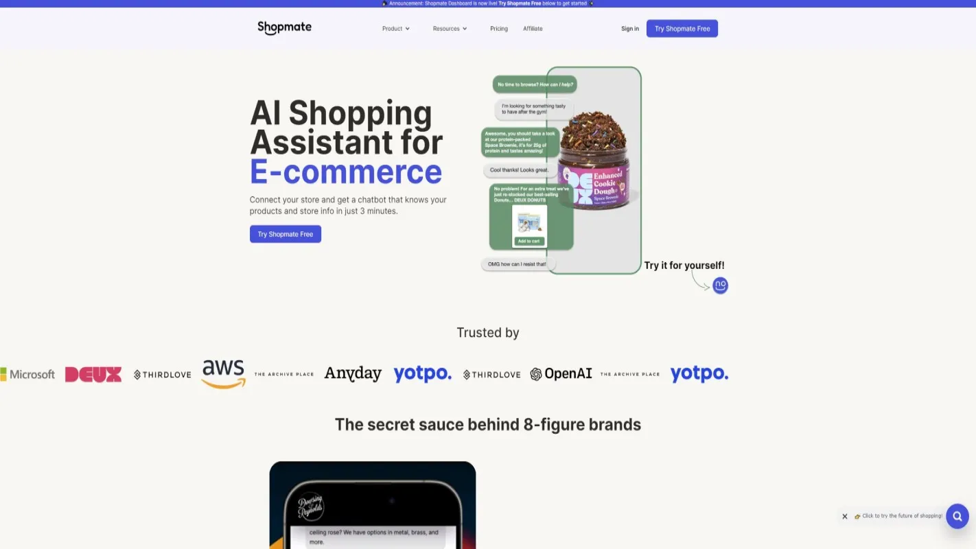 Shopmate Chat Overview 2025 | Pricing And Best Features