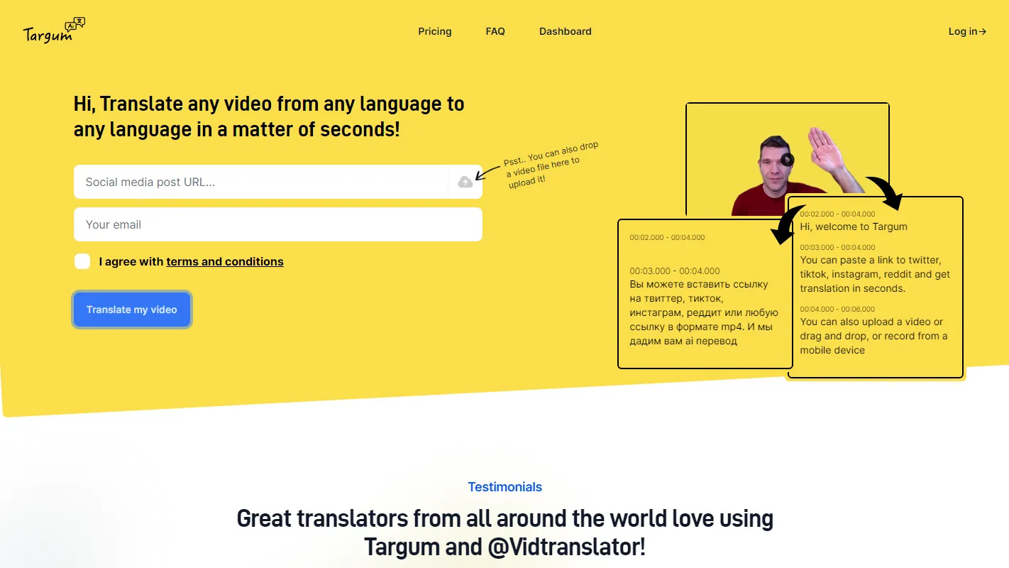Targum Video Overview 2025 | Pricing And Best Features