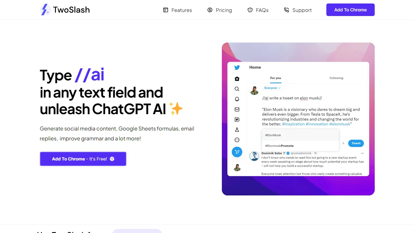 TwoSlash Overview 2025 | Pricing And Best Features