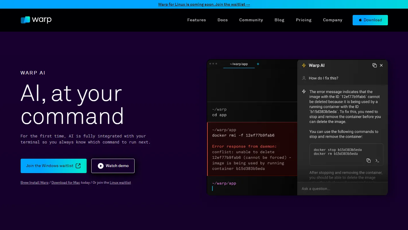 Warp AI Overview 2025 | Pricing And Best Features